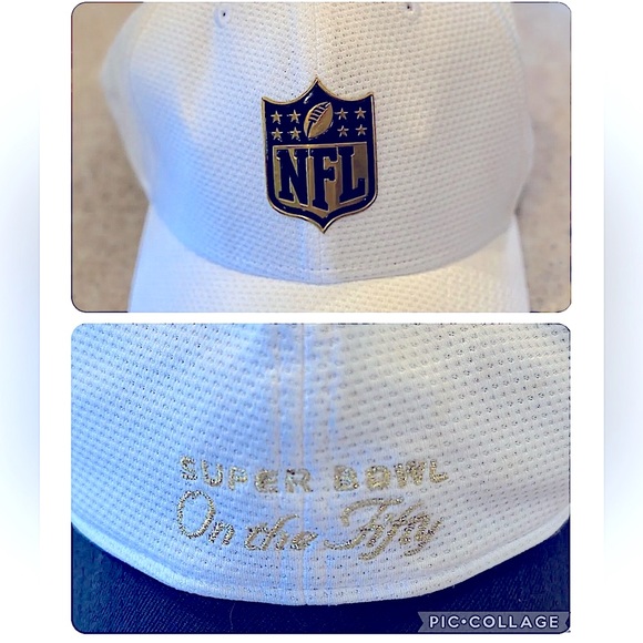 New Era | Accessories | Rare New Era Official Nfl Ball Cap White Size ...